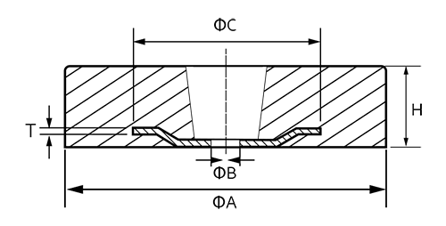 Zinc Disc Anode for Stern - YUXI